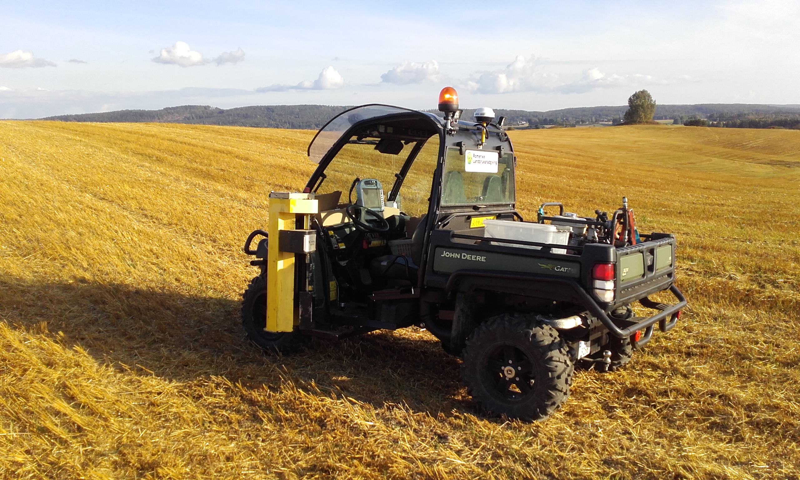 The fastest soil sampler: Wintex 1000 - Wintex Agro